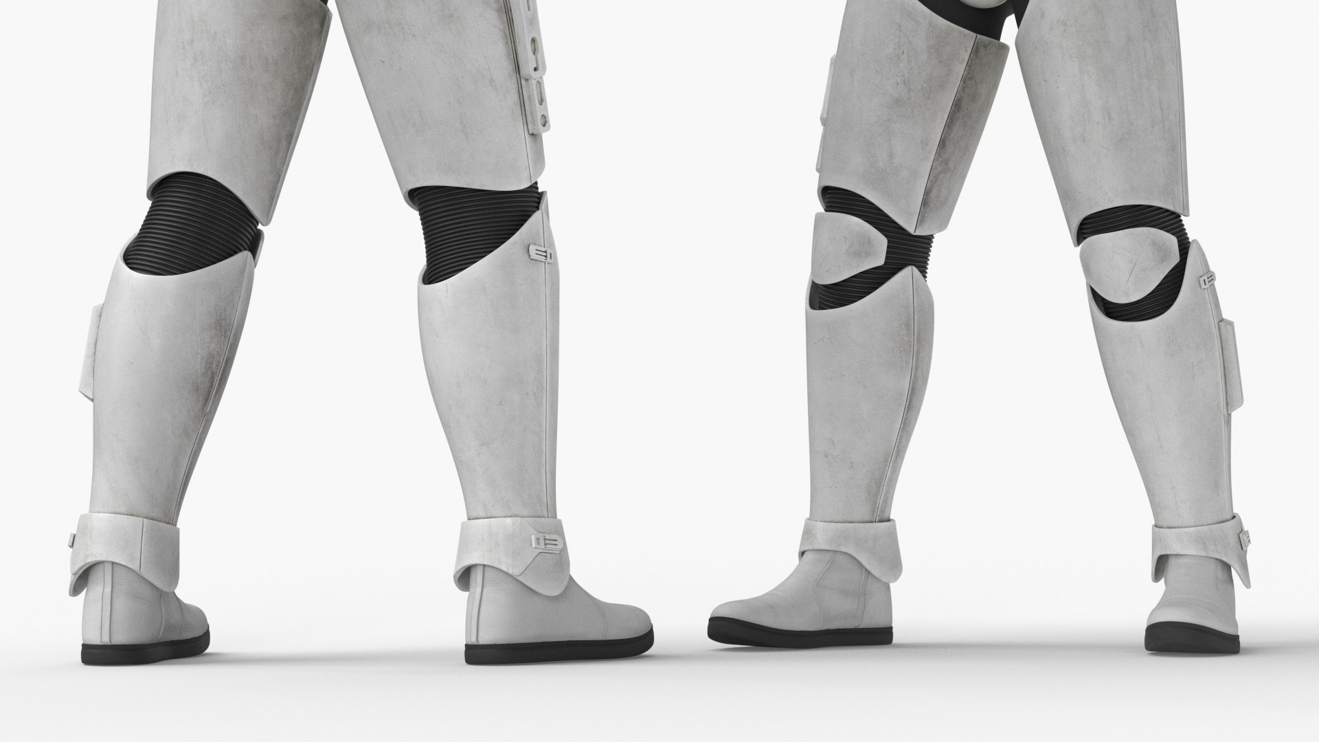 3D Star Wars Dirty Stormtrooper With Blaster Stand Pose - TurboSquid ...