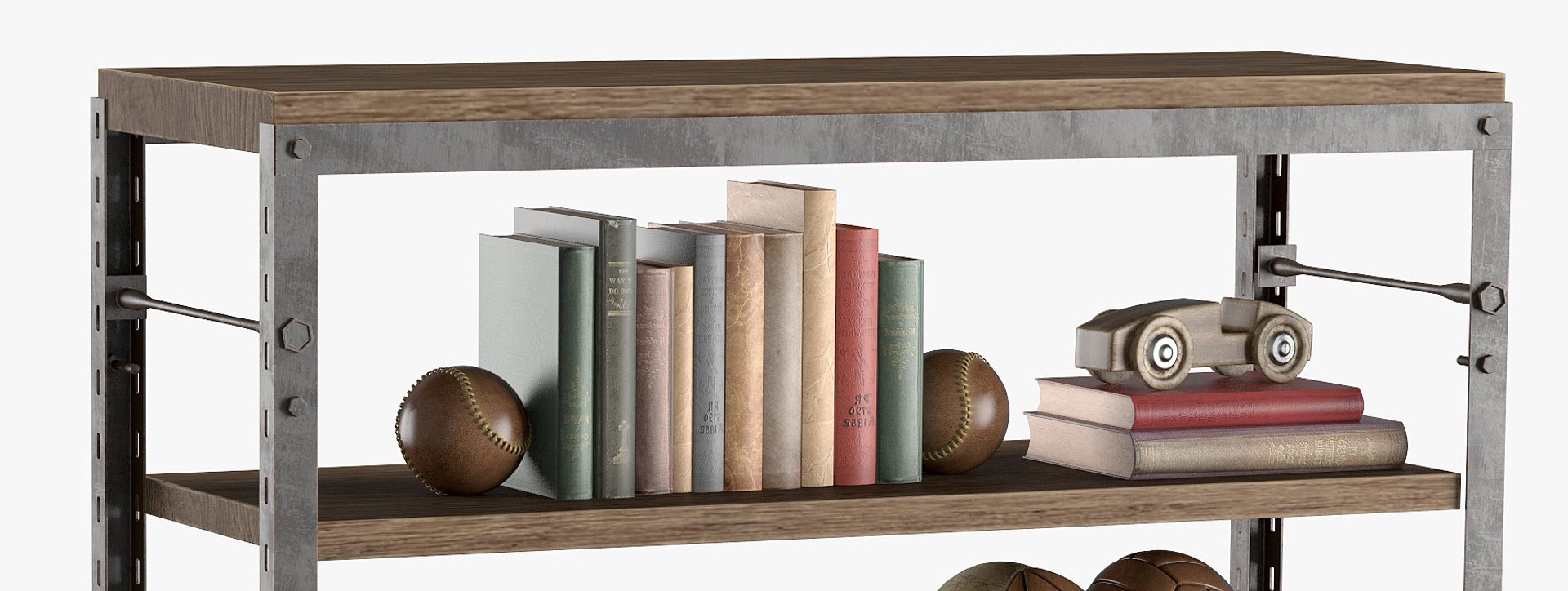 3D french library shelving - TurboSquid 1357717