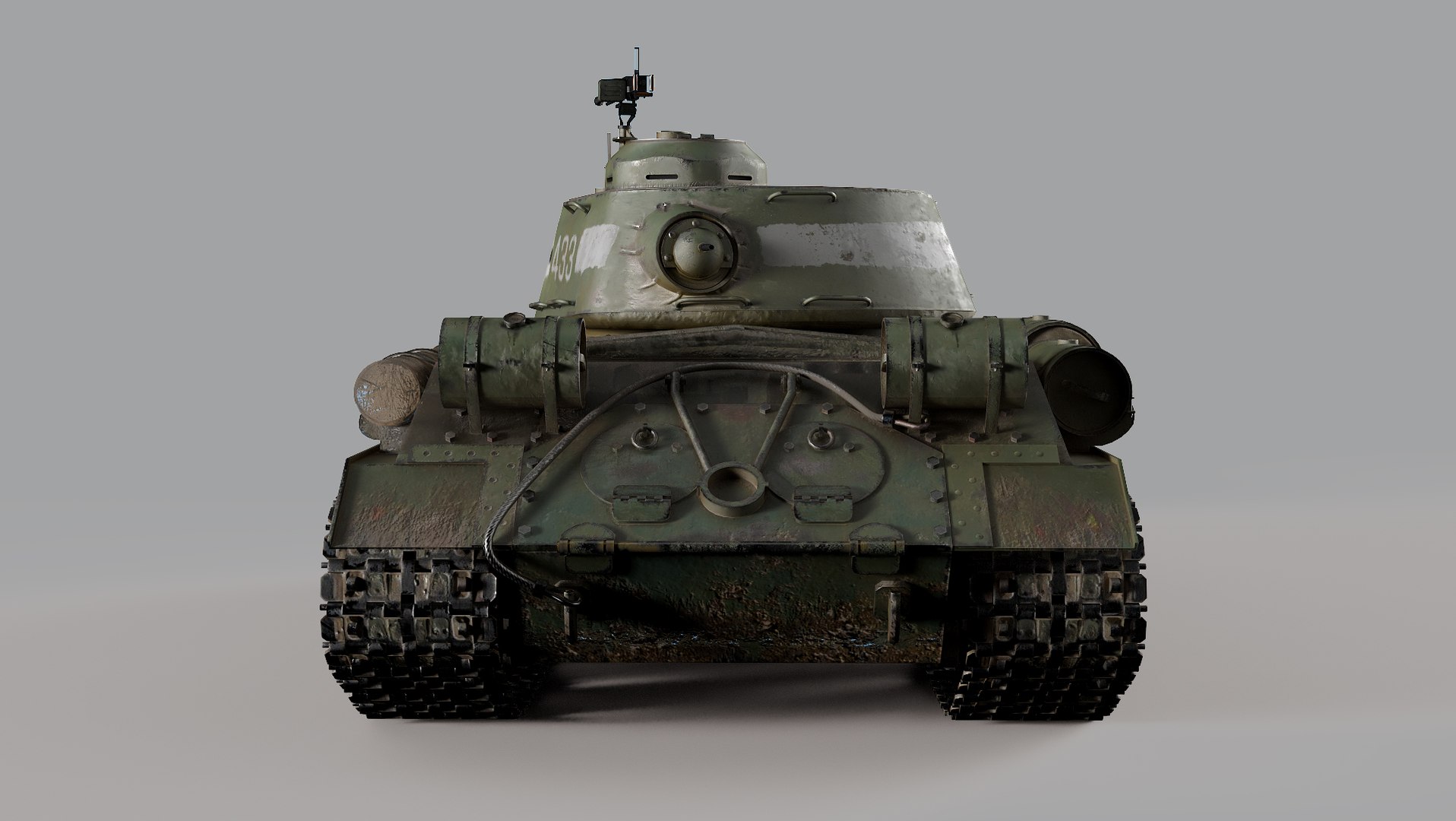 3D IS-2 Tank 3D Model - TurboSquid 2134681