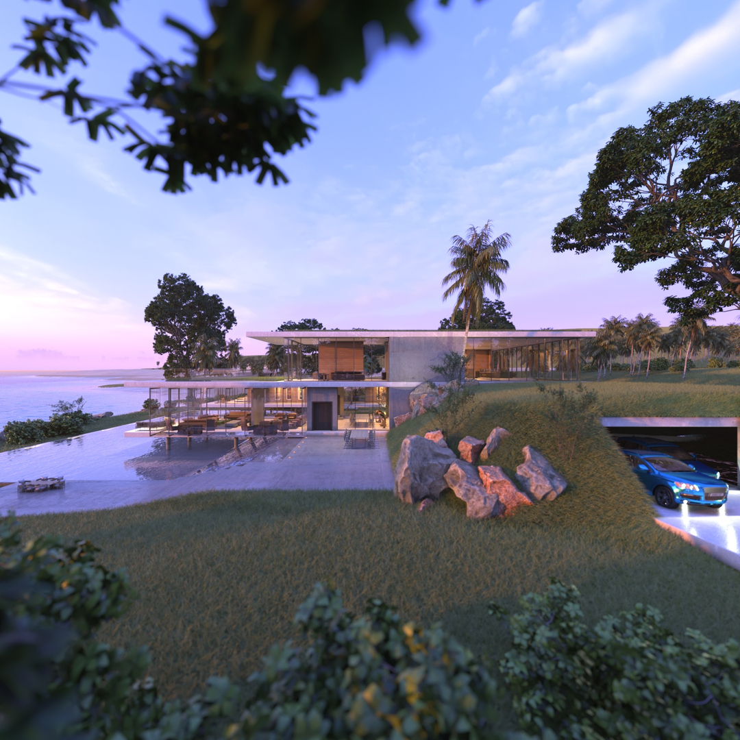 Modern beach house Revit and Vray 3ds max 3D - TurboSquid 1921420