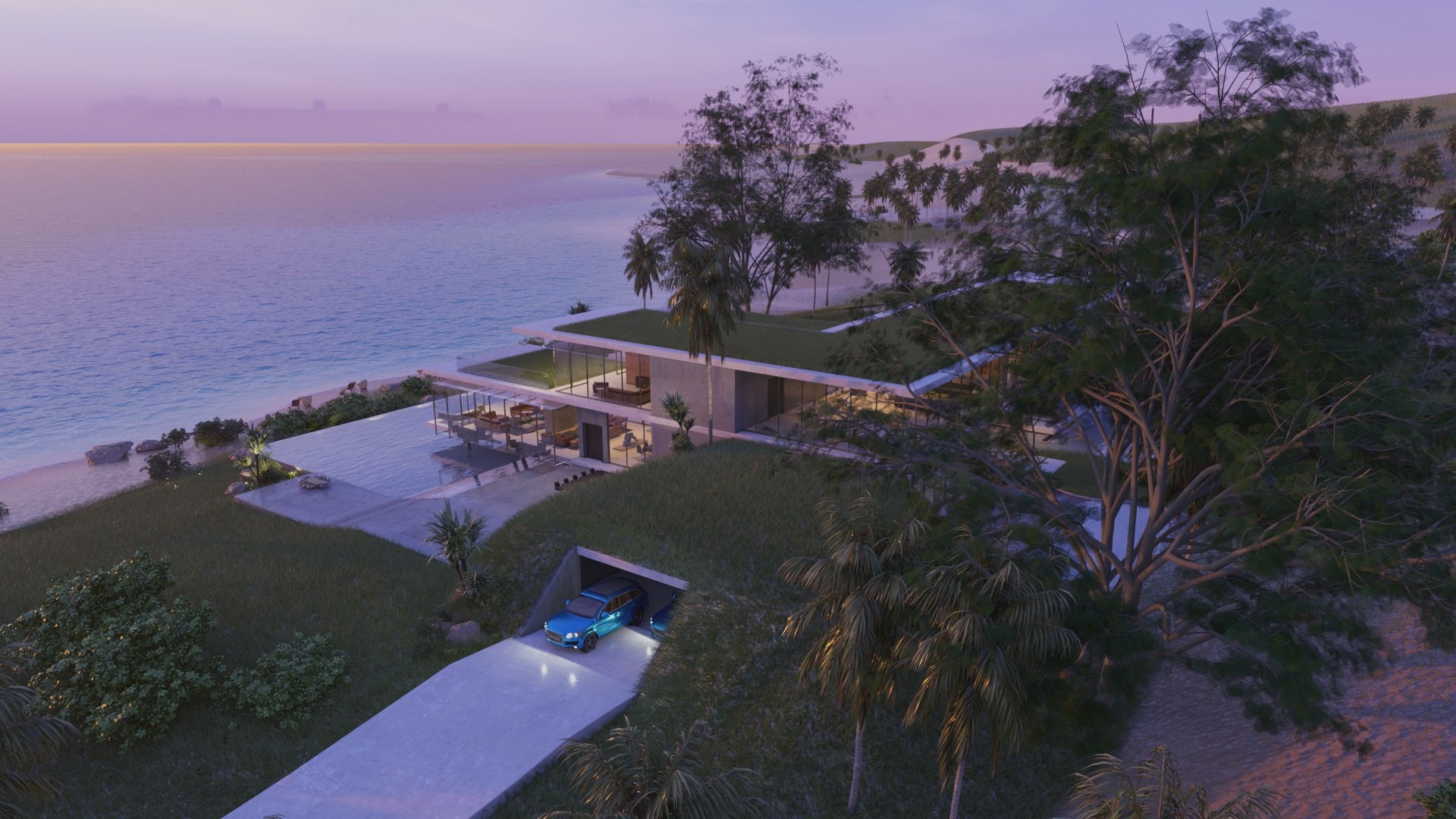 Modern Beach House Revit And Vray 3ds Max 3D - TurboSquid 1921420