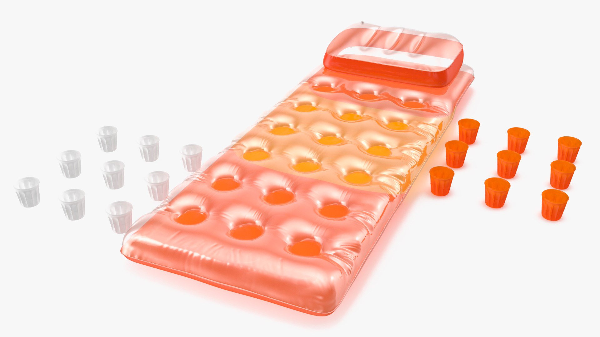 Air Mattresses Swimming Pool Inflatable Bed 3D Model - TurboSquid 2147274