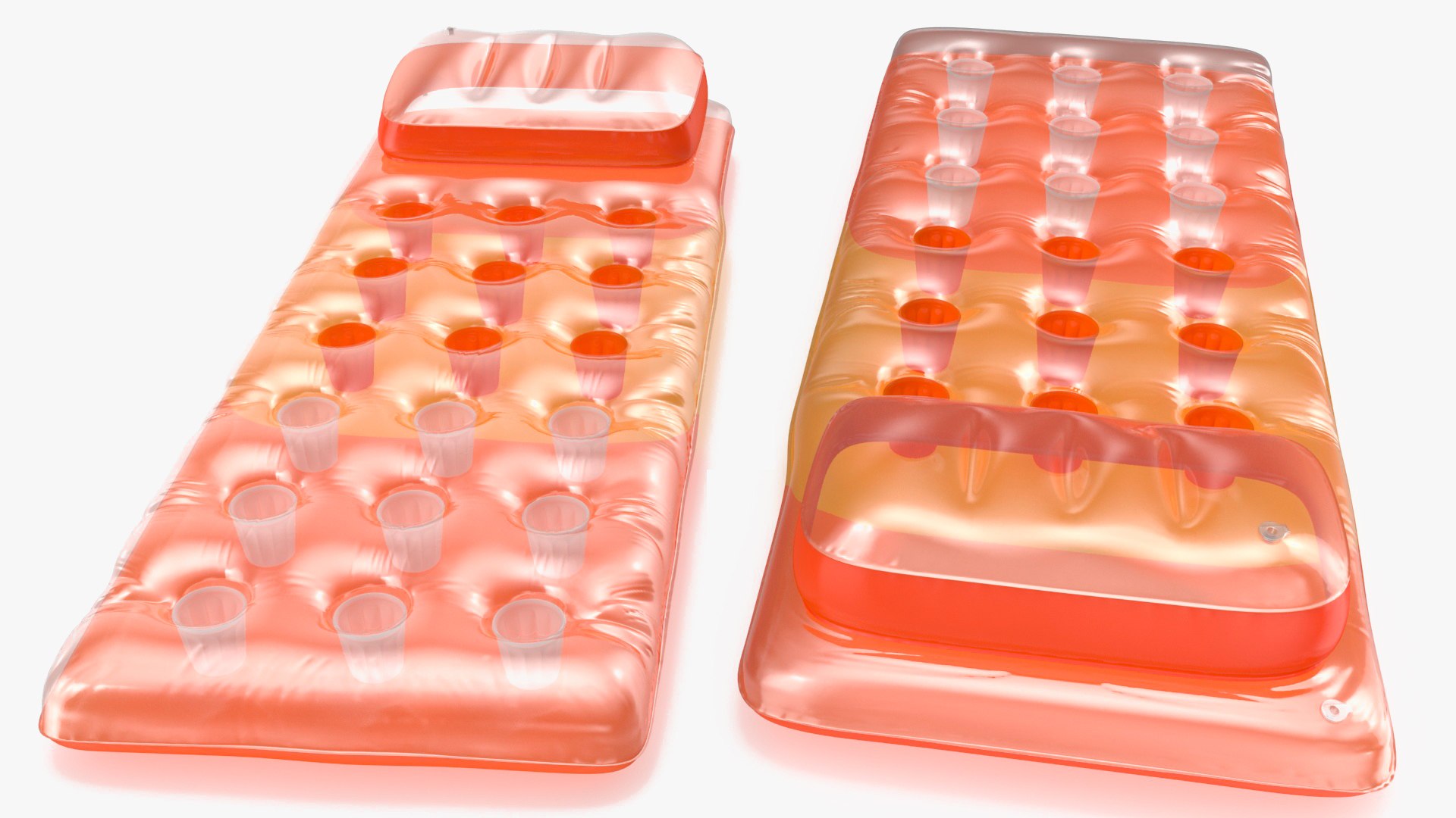 Air Mattresses Swimming Pool Inflatable Bed 3D Model - TurboSquid 2147274