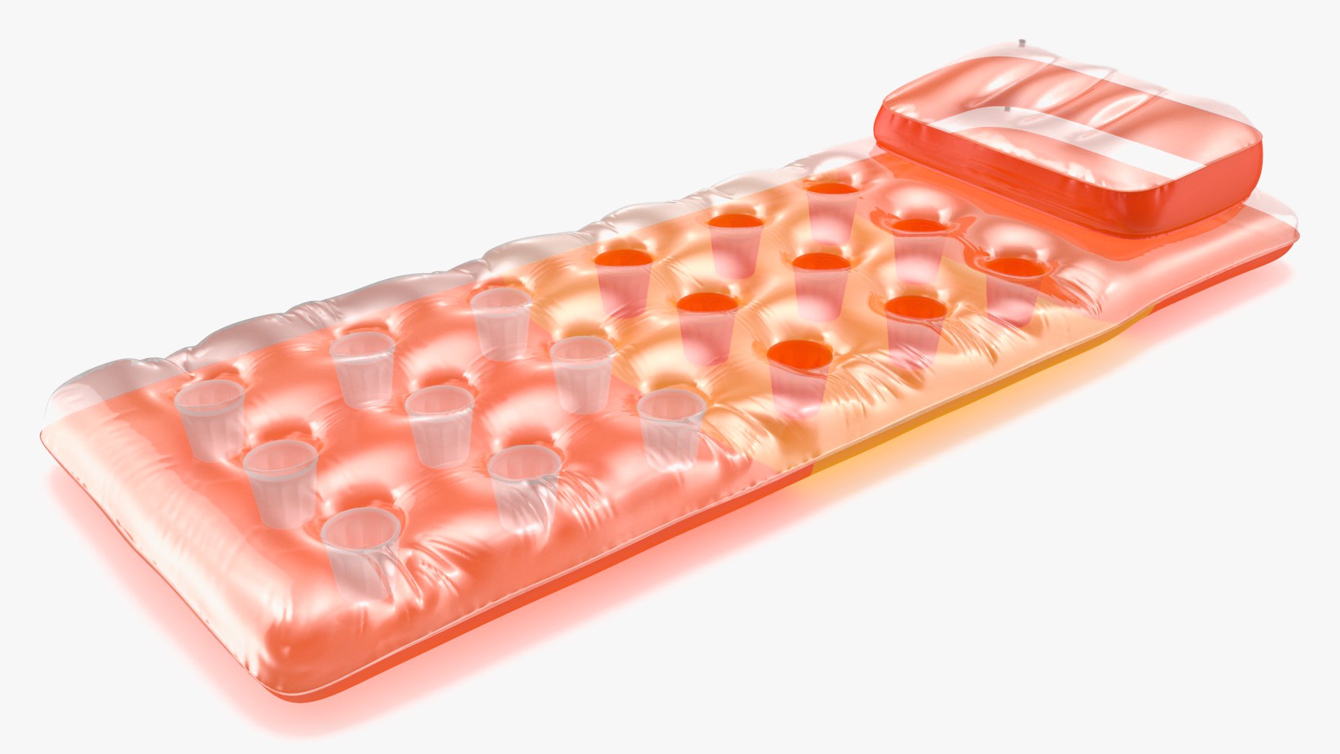 Air Mattresses Swimming Pool Inflatable Bed 3D model - TurboSquid 2147274