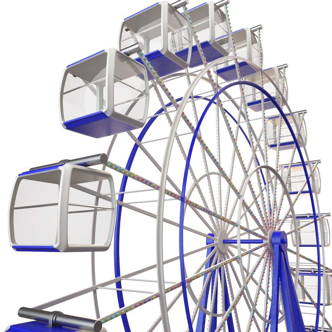 3d Model Wheel Carousel
