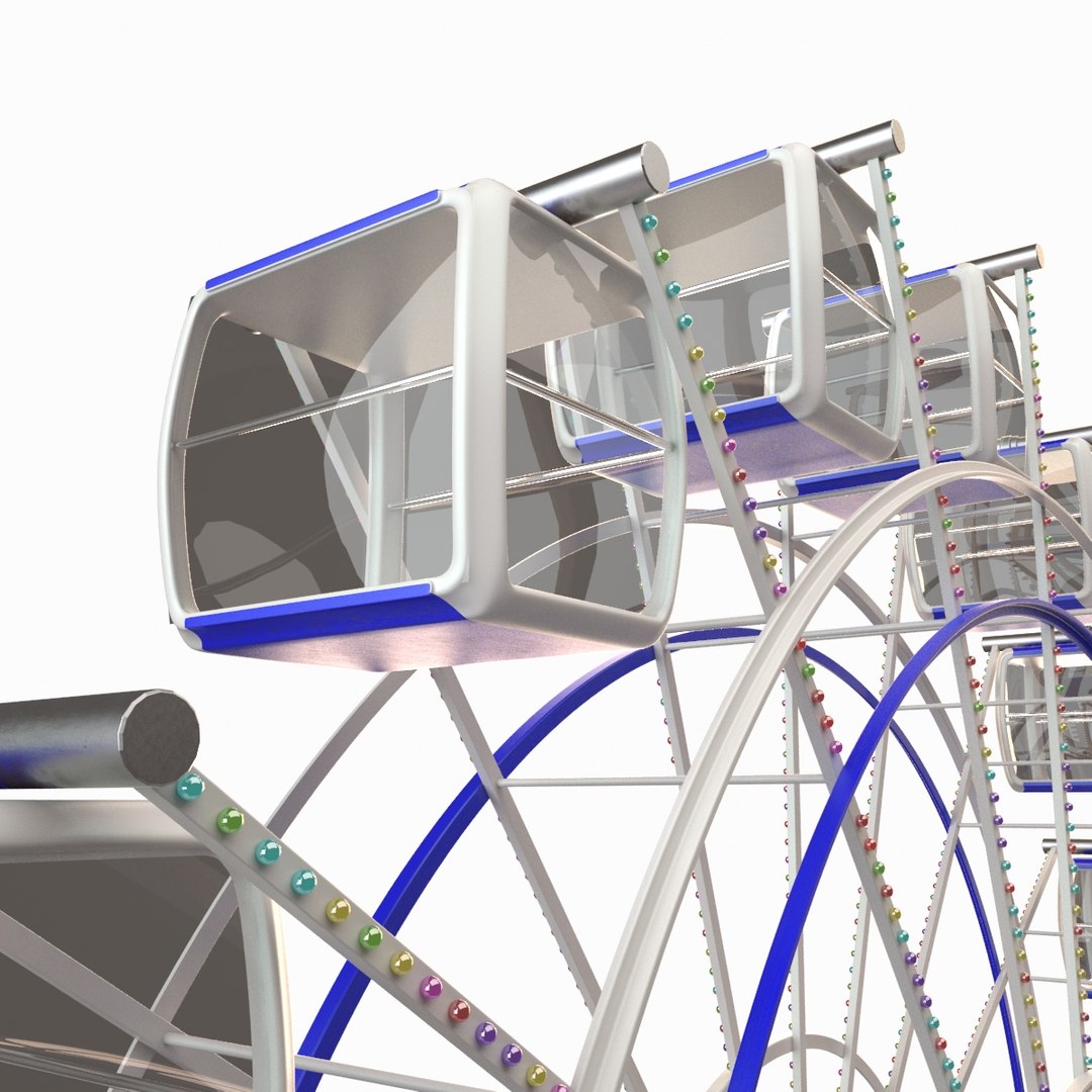 3d Model Wheel Carousel