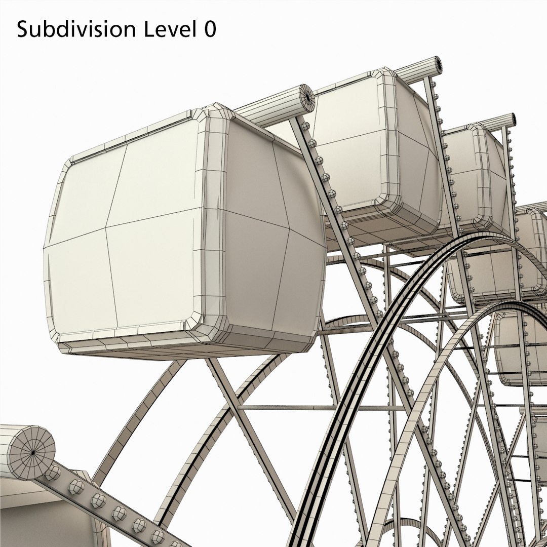 3d Model Wheel Carousel
