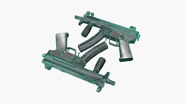 MP5K 3D model - TurboSquid 1868029