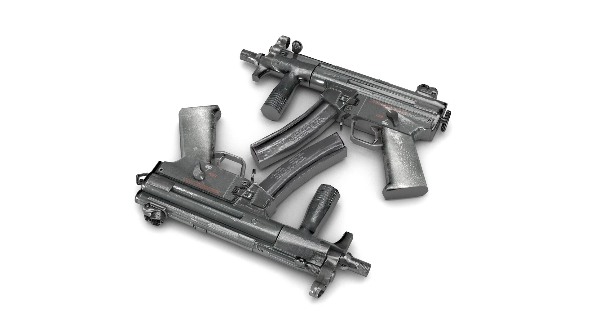 MP5K 3D model - TurboSquid 1868029