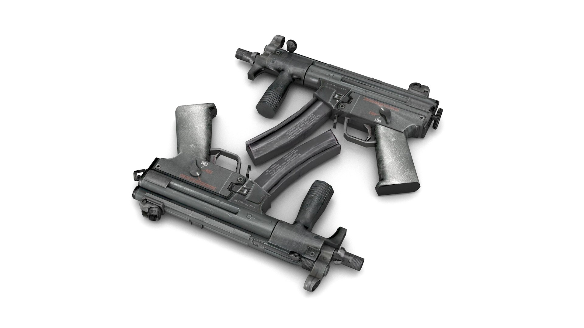 MP5K 3D model - TurboSquid 1868029