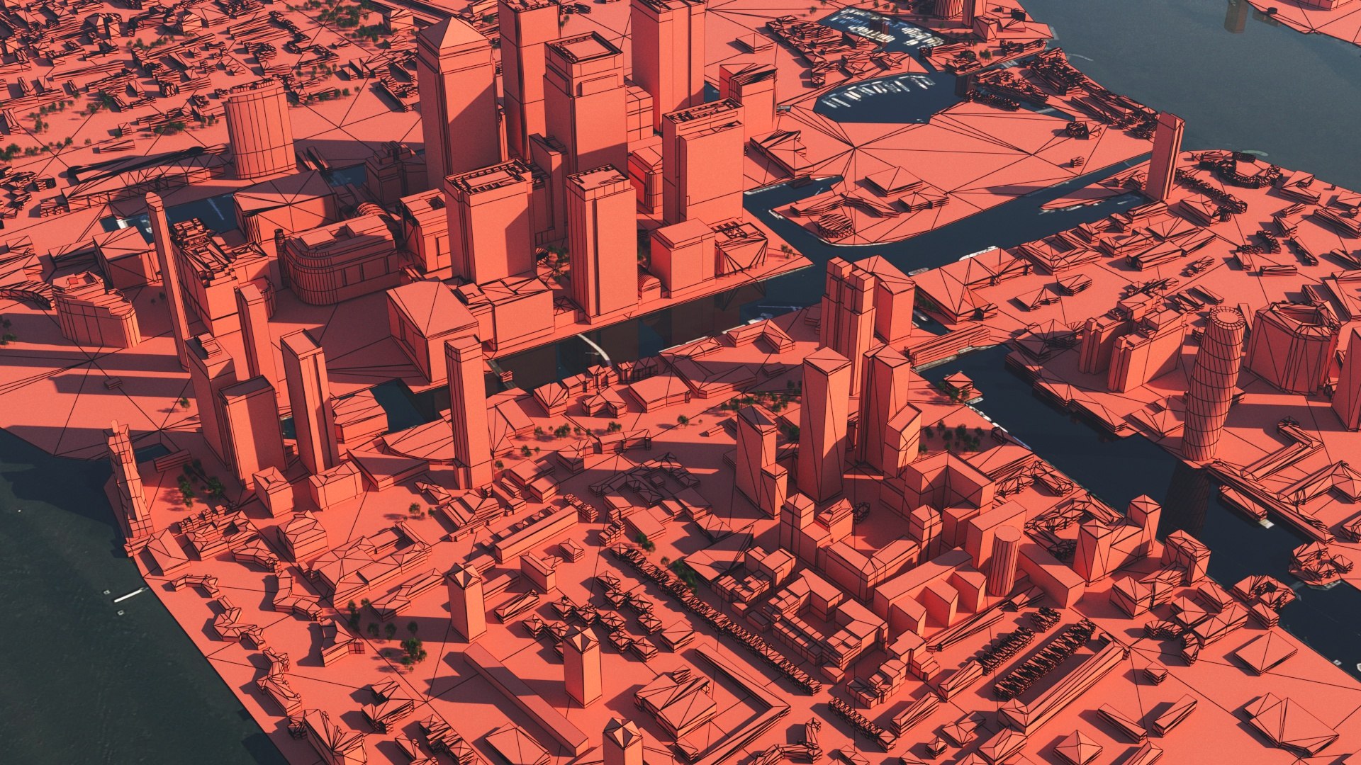 London city 3D model - TurboSquid 1871232