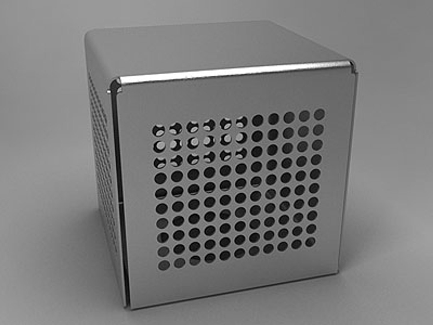 Accented Cubic Light Box 3d Max