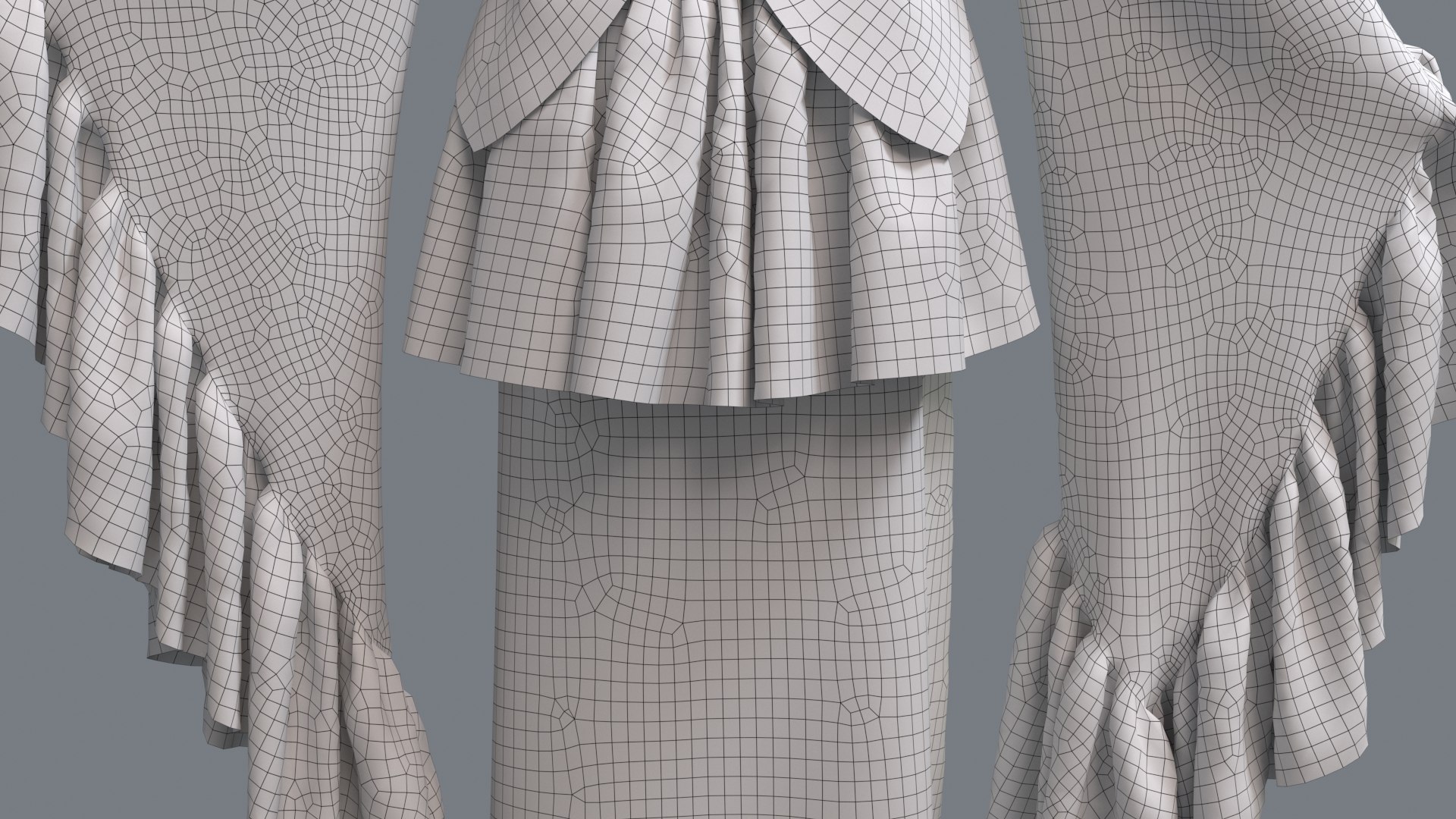 3D Female Kimono Robe 002 - TurboSquid 1543711