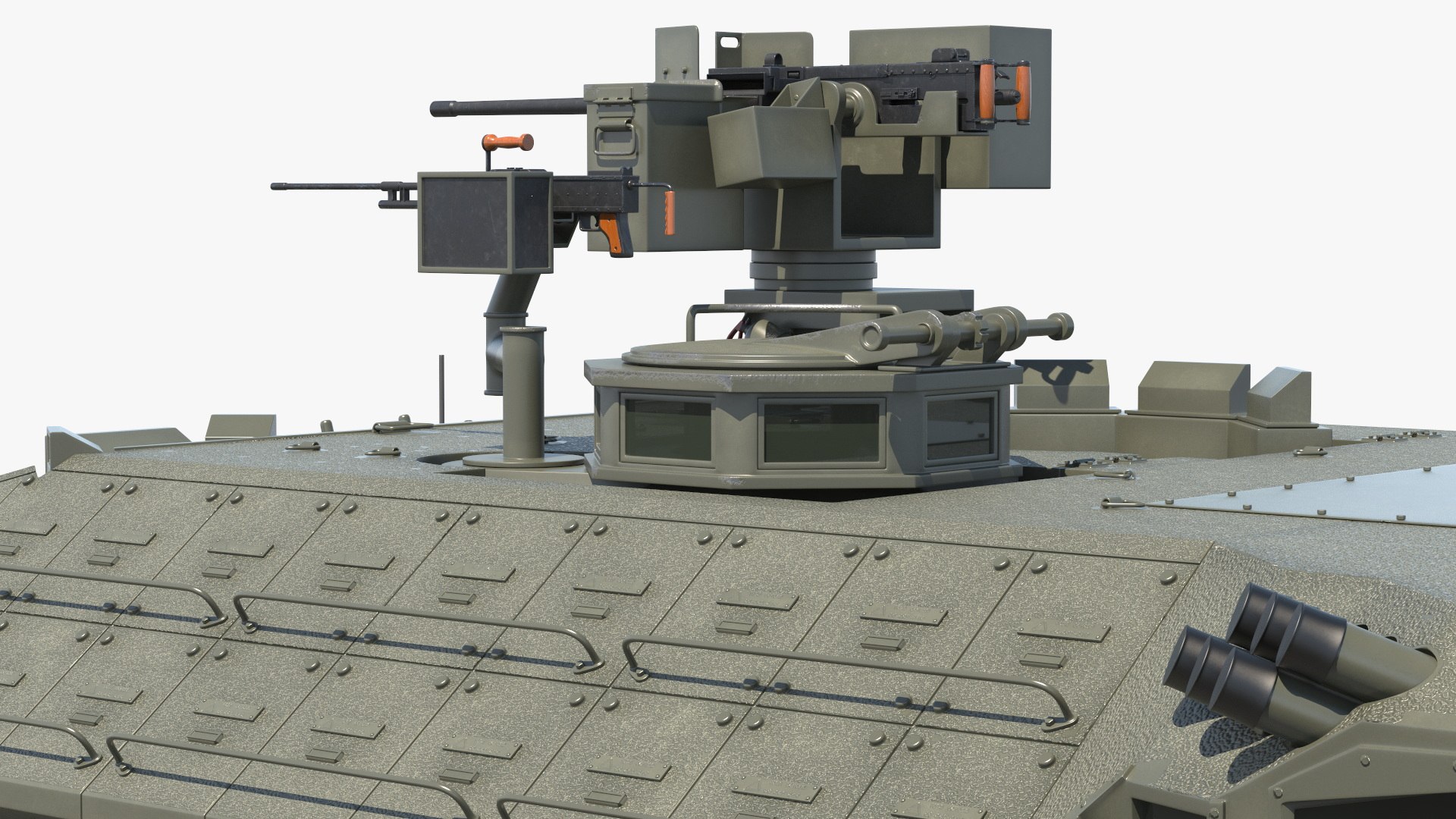 Israeli Namer APC With Machine Gun Station 3D Model - TurboSquid 2411125