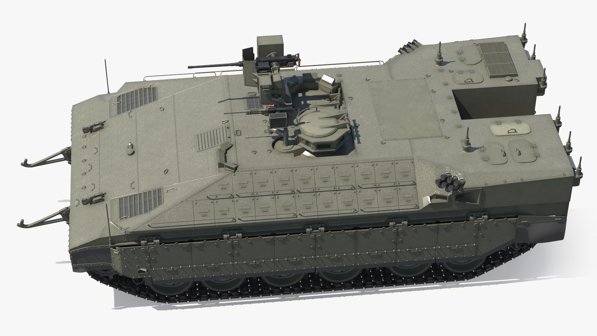 Israeli Namer APC With Machine Gun Station 3D Model - TurboSquid 2411125