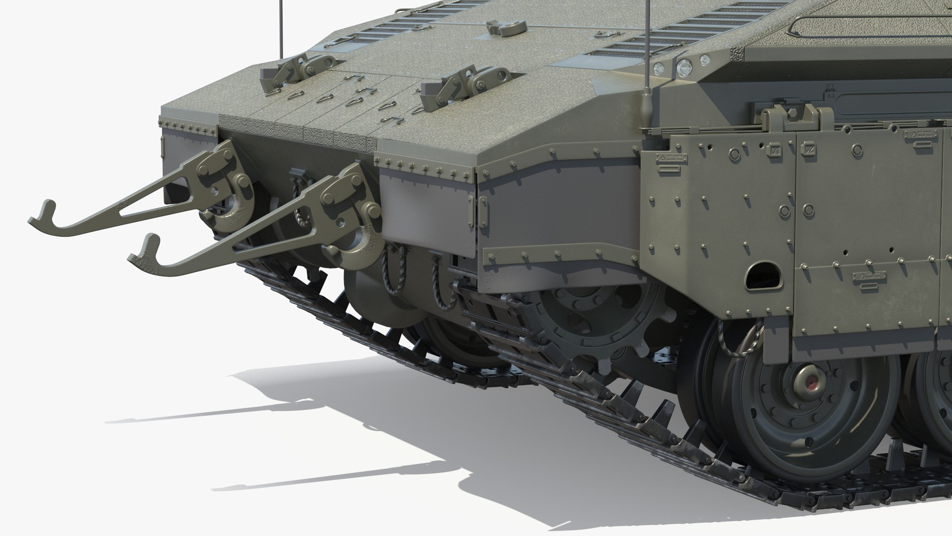 Israeli Namer APC With Machine Gun Station 3D Model - TurboSquid 2411125