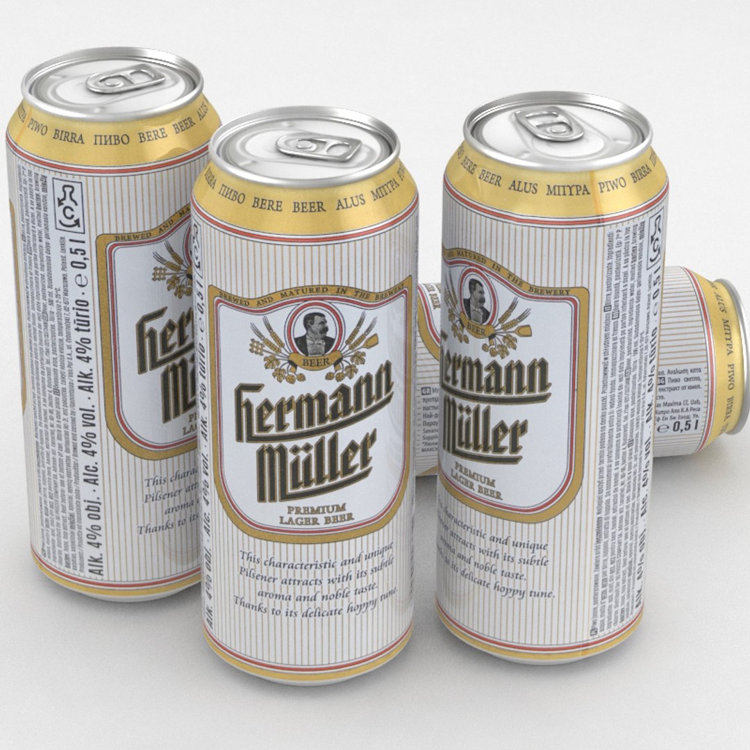 3D Beer Hermann Muller - TurboSquid 1161356