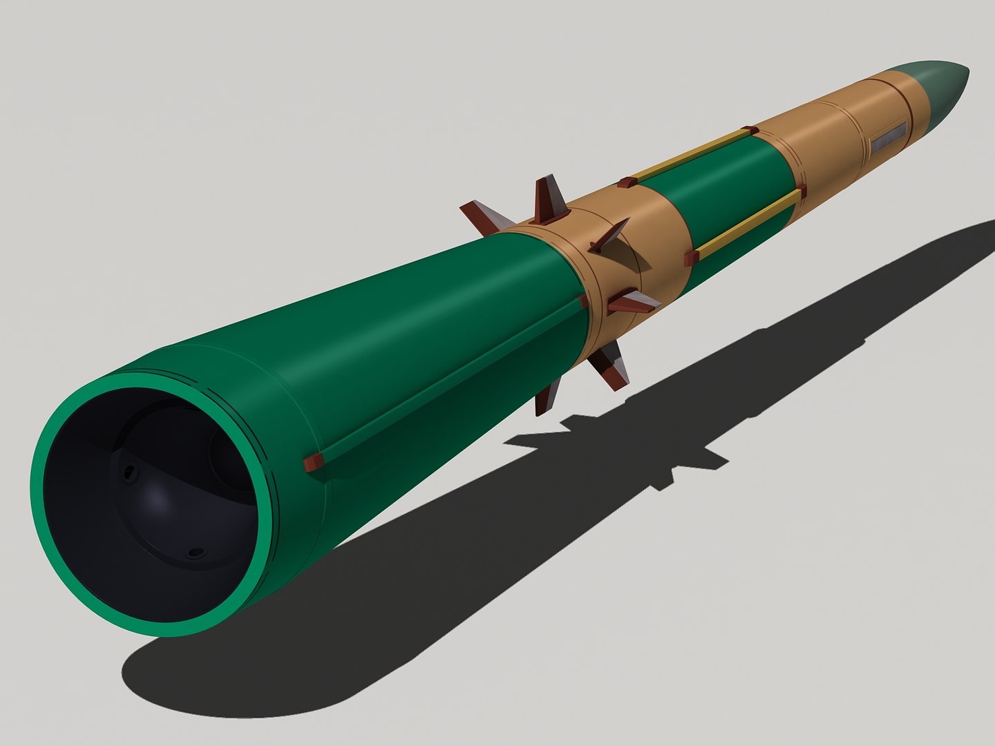9m82 Missile 3ds