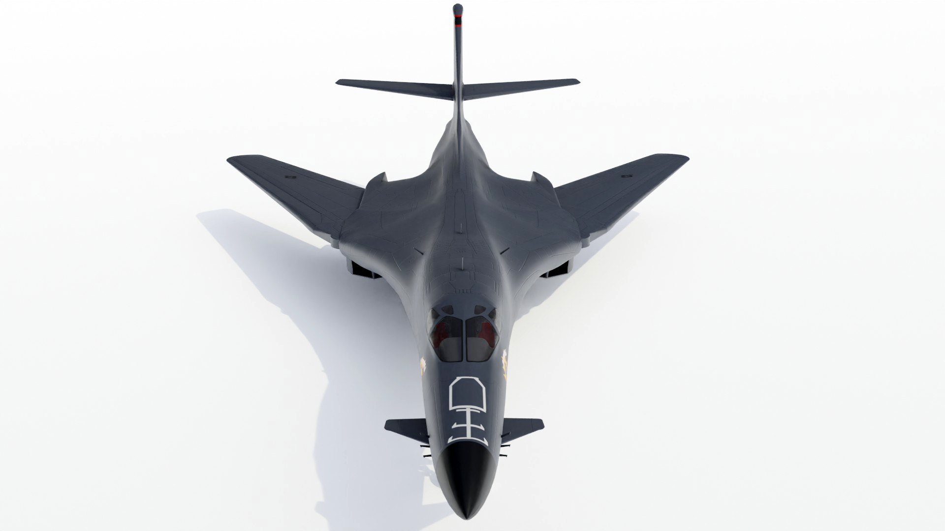 B-1b Lancer Usaf 3d Model