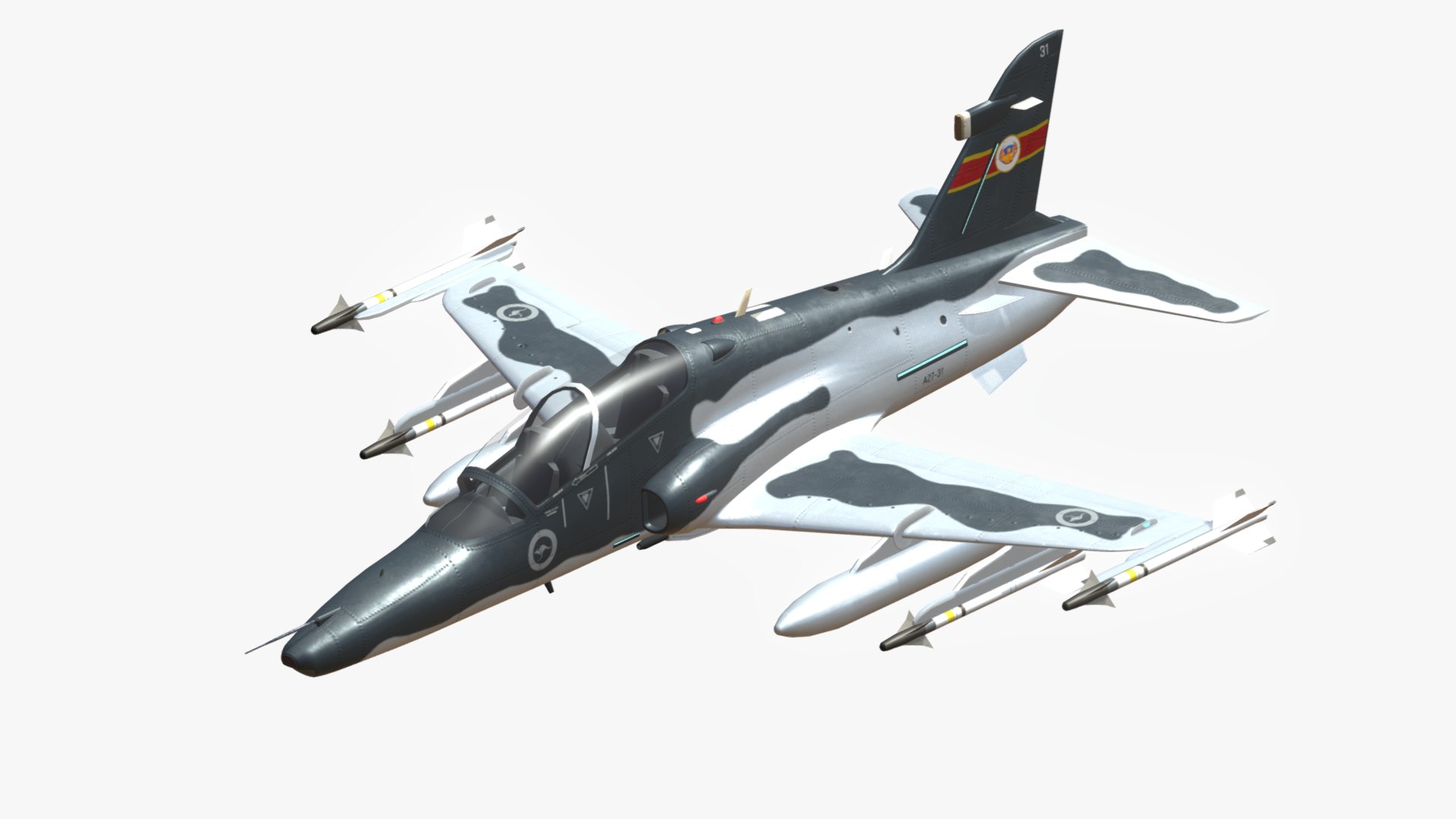 BAE Hawk 127 Royal Australian Air Force Model - TurboSquid 1852333