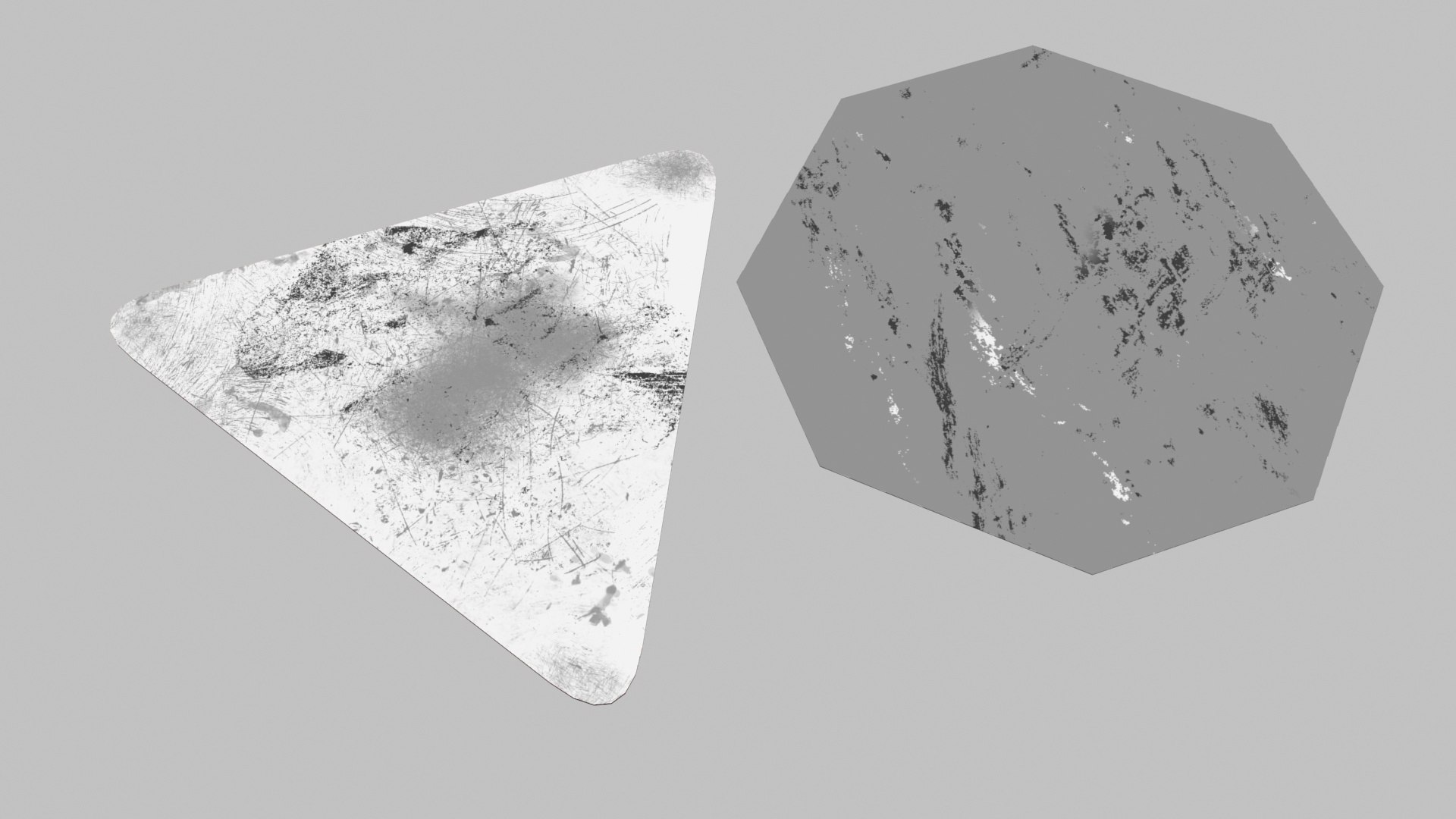 Road Sign Stop And Give Way Duo Pack Model - TurboSquid 2239478