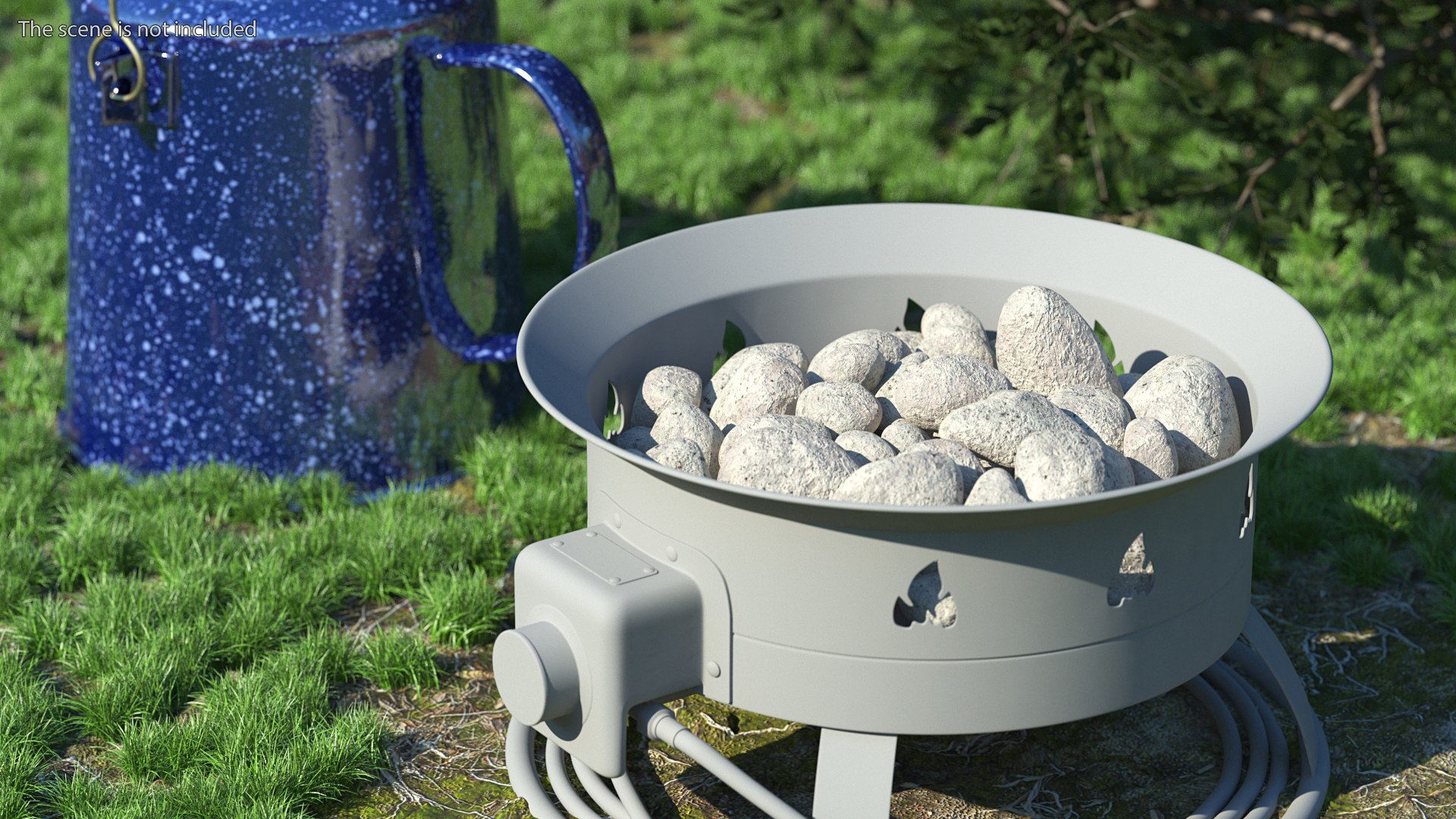 Grill Lava Rocks Model - TurboSquid 1997427