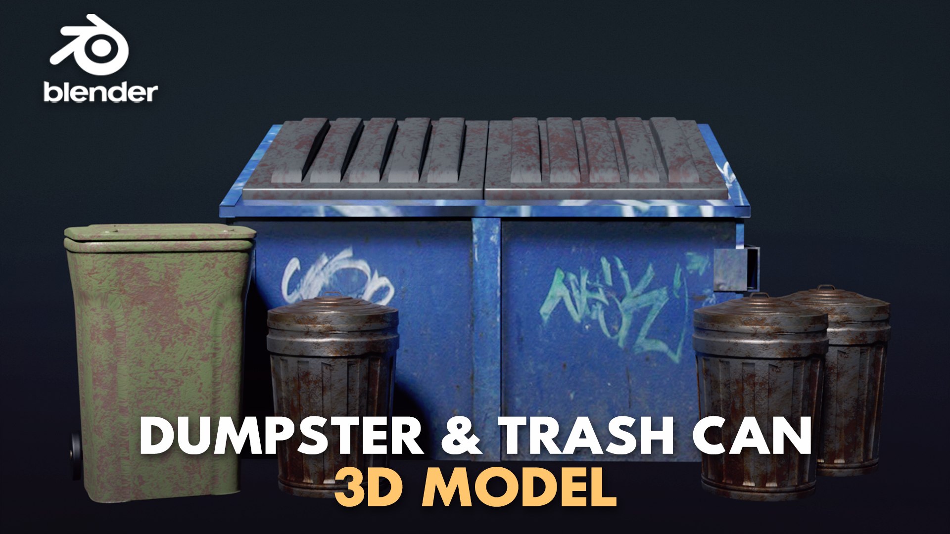 3D Trash - TurboSquid 2042009