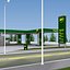 Bp Gas Station 3d Model