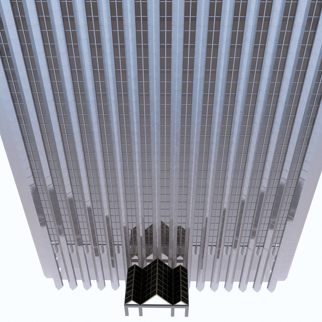3d Model Aon Center Building Chicago
