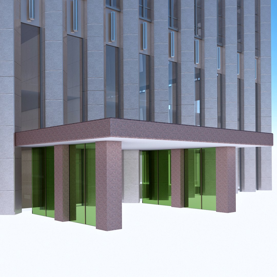 3d Model Aon Center Building Chicago