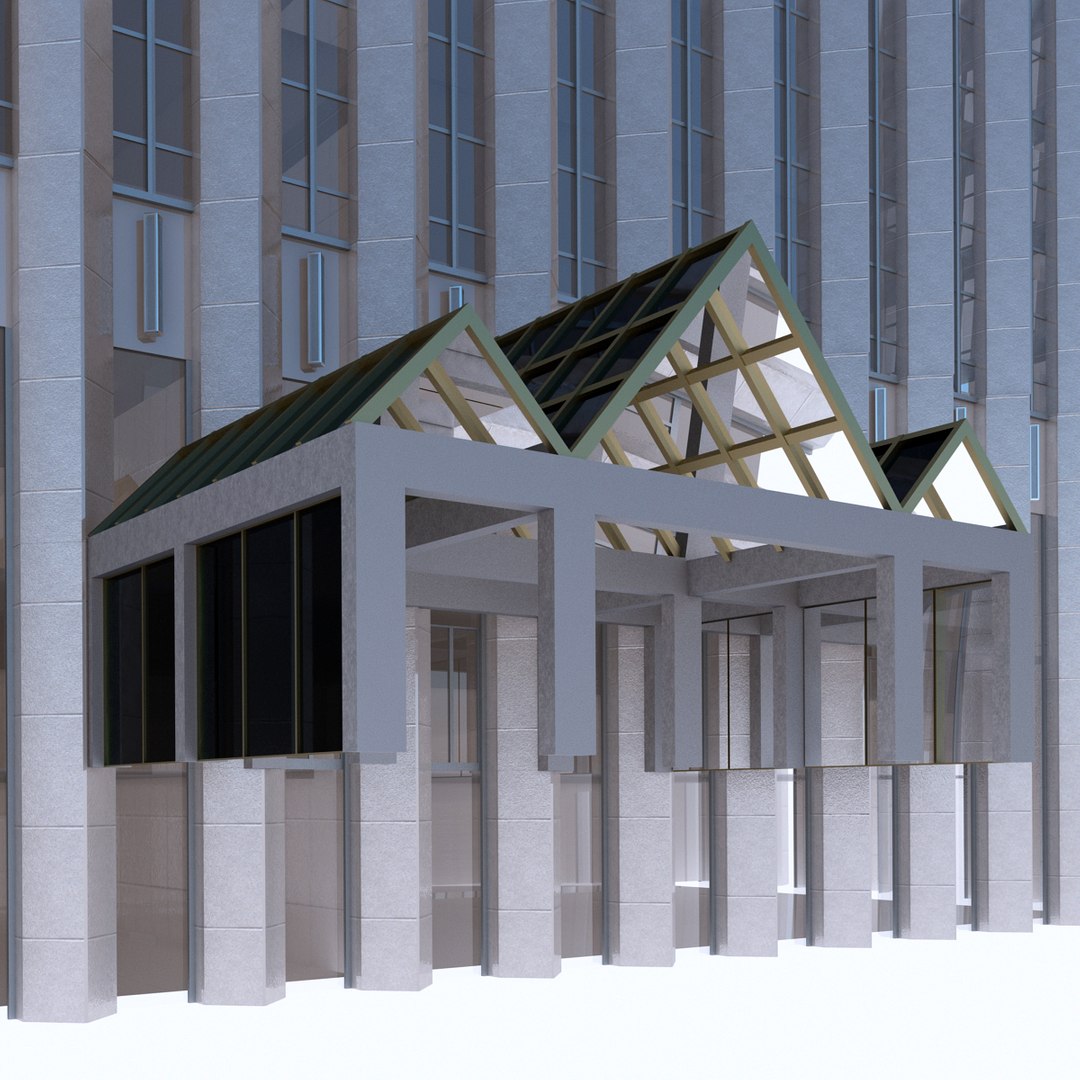3d Model Aon Center Building Chicago