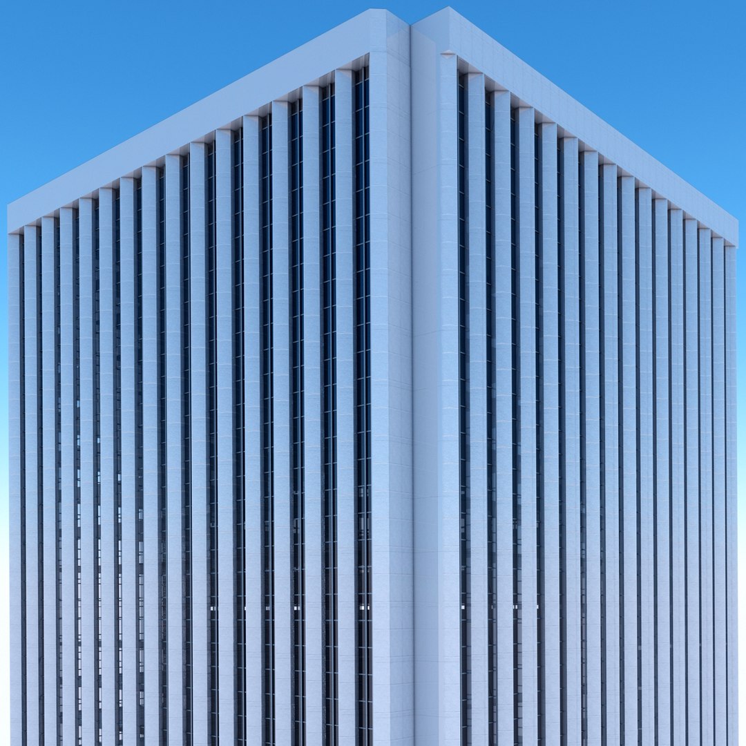 3d Model Aon Center Building Chicago