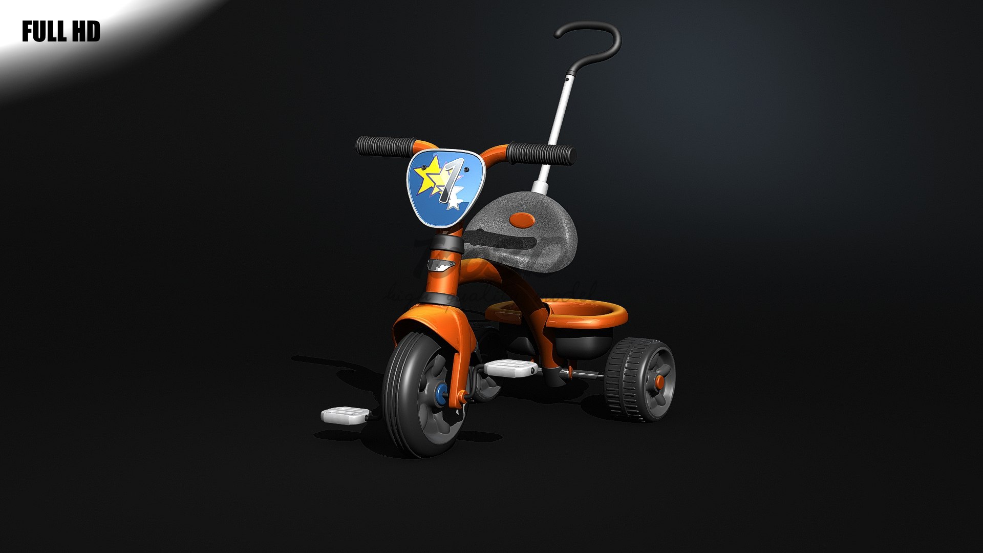 c4d toy tricycle