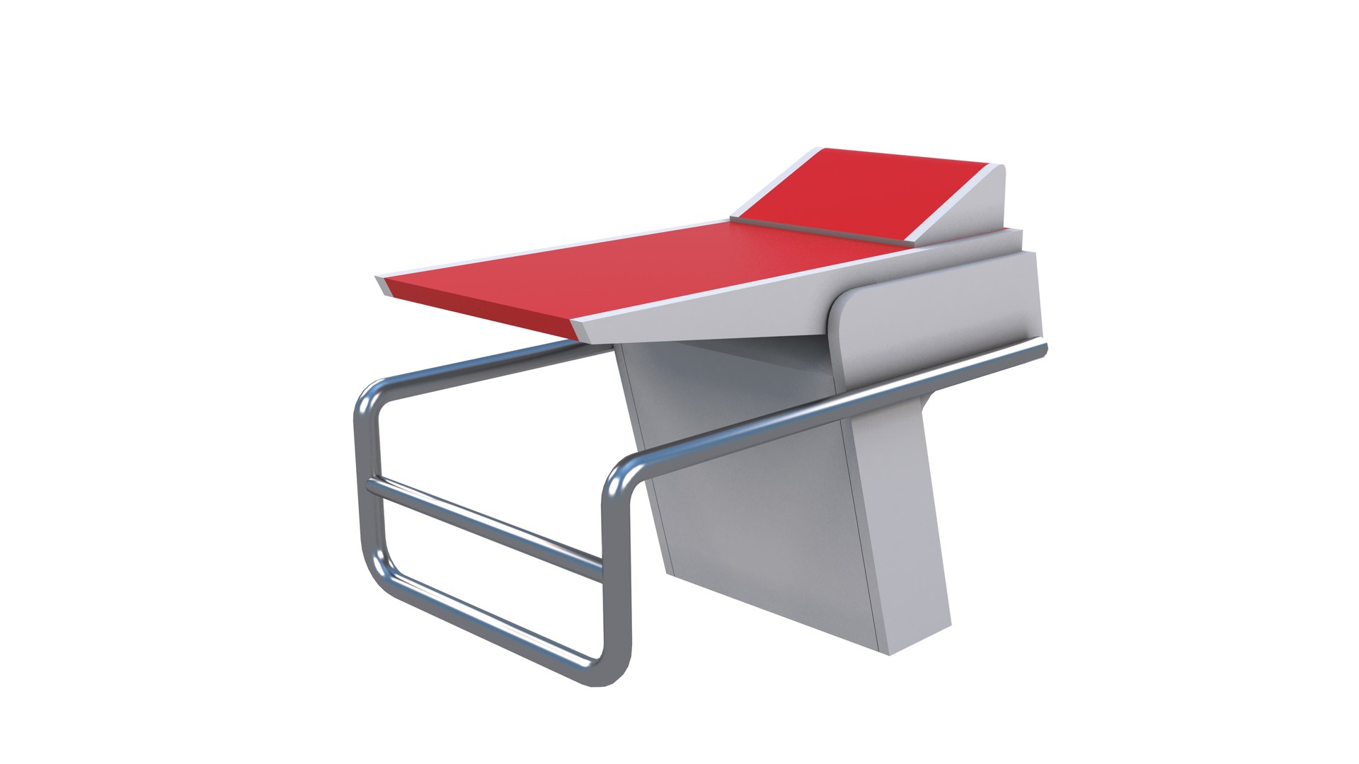 Pool Starting Block - Red 3D Model - TurboSquid 1923791