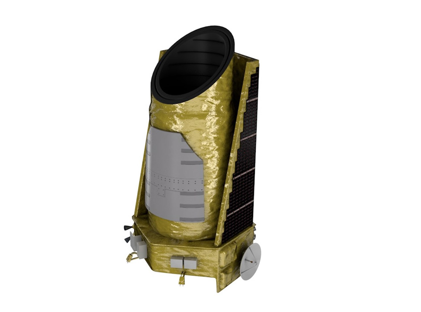 Kepler Telescope 3d Max