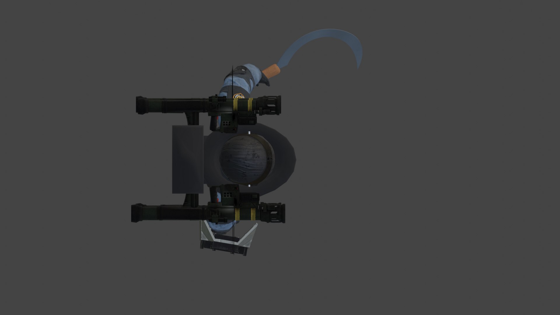 Swat Mutant Police Toilet 3D - TurboSquid 2270594