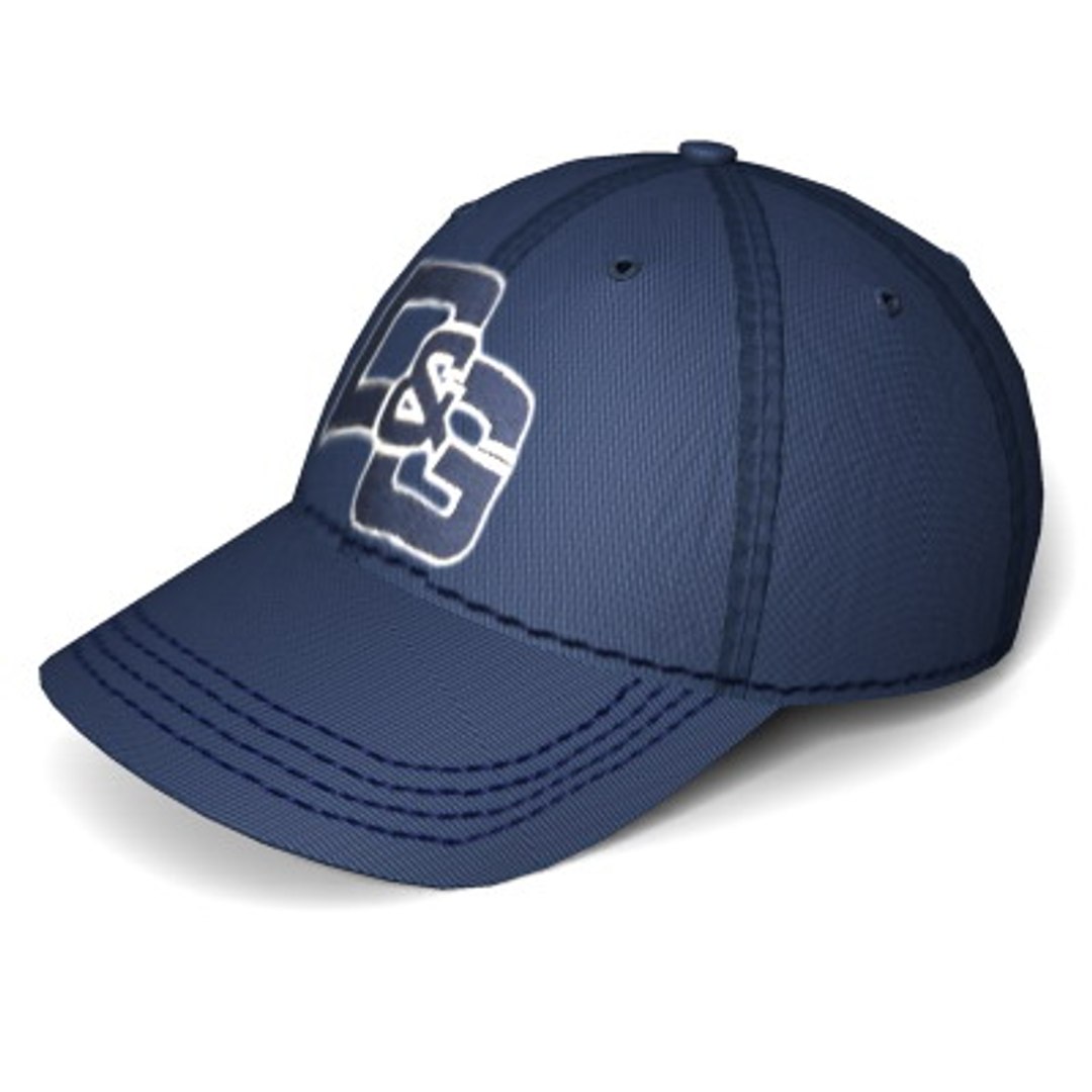 Cap Character 3d Max