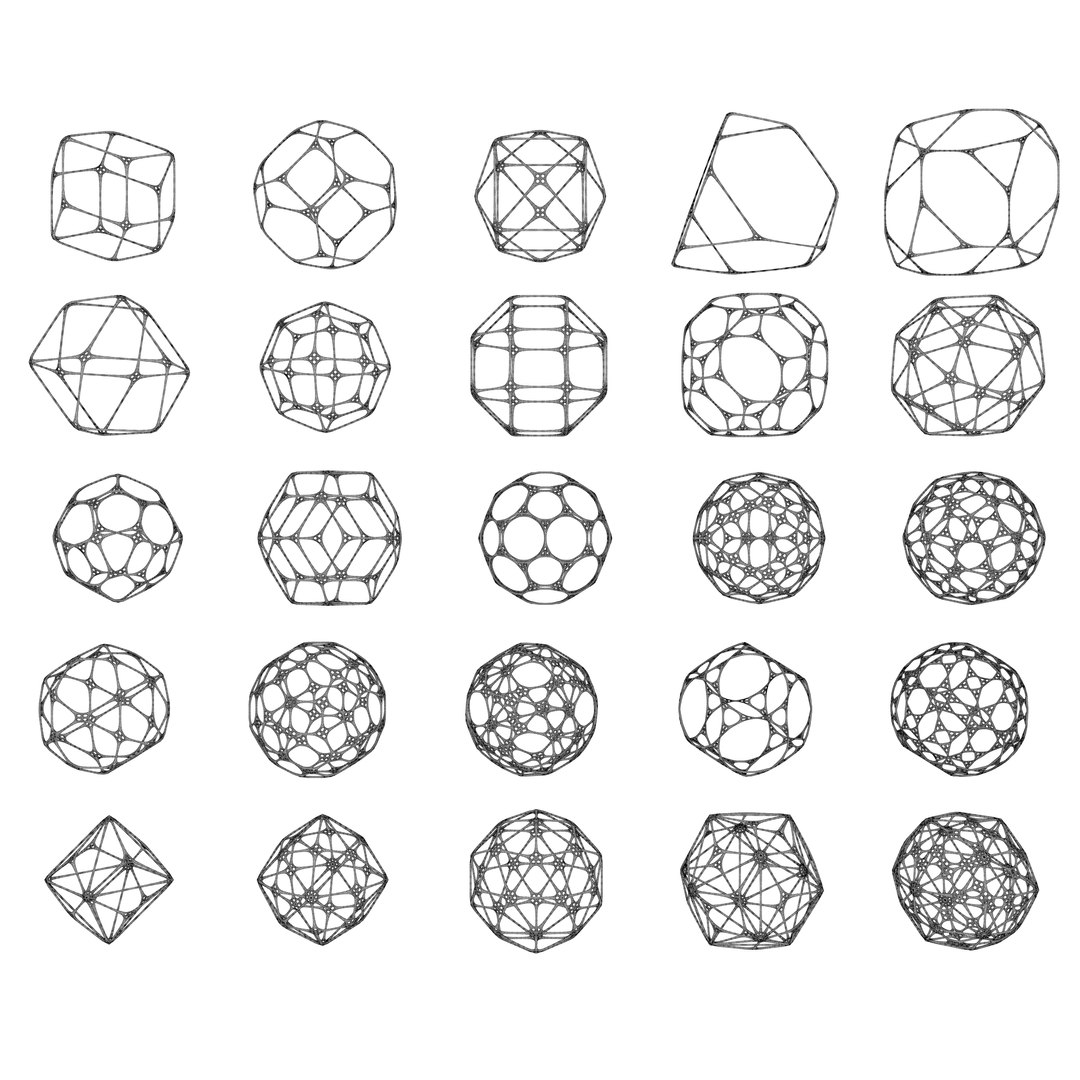 3d Geometric Shape Pack 25