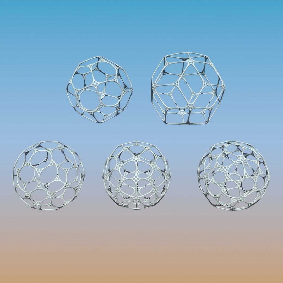 3d Geometric Shape Pack 25