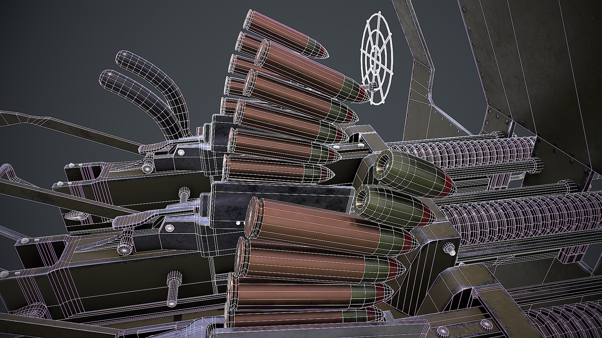 Machine Gun Turret 3D model - TurboSquid 2117653