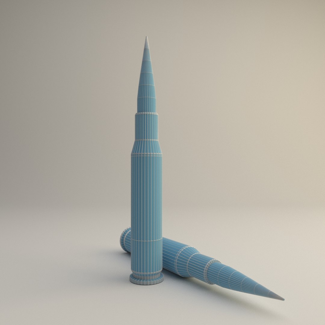 3D Mag Bullet Model - TurboSquid 1423136