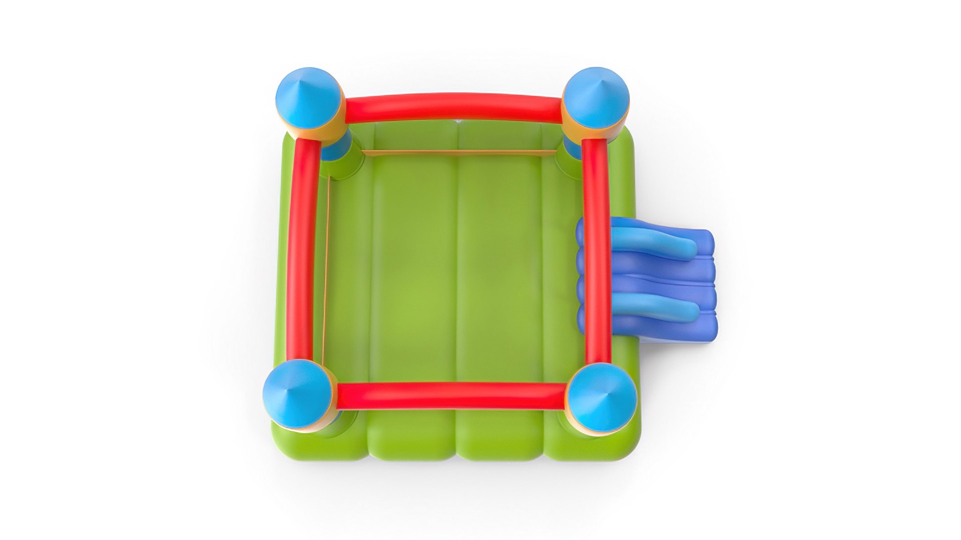 Inflatable Bounce House 3D Model - TurboSquid 2022192