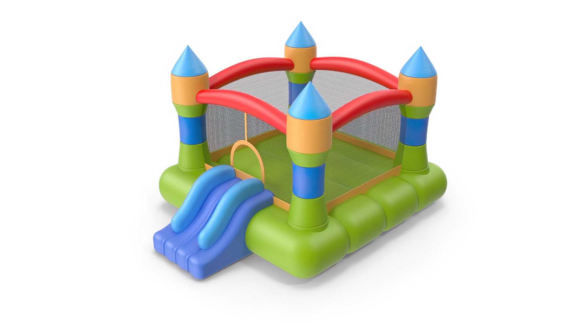 Inflatable Bounce House 3D Model - TurboSquid 2022192
