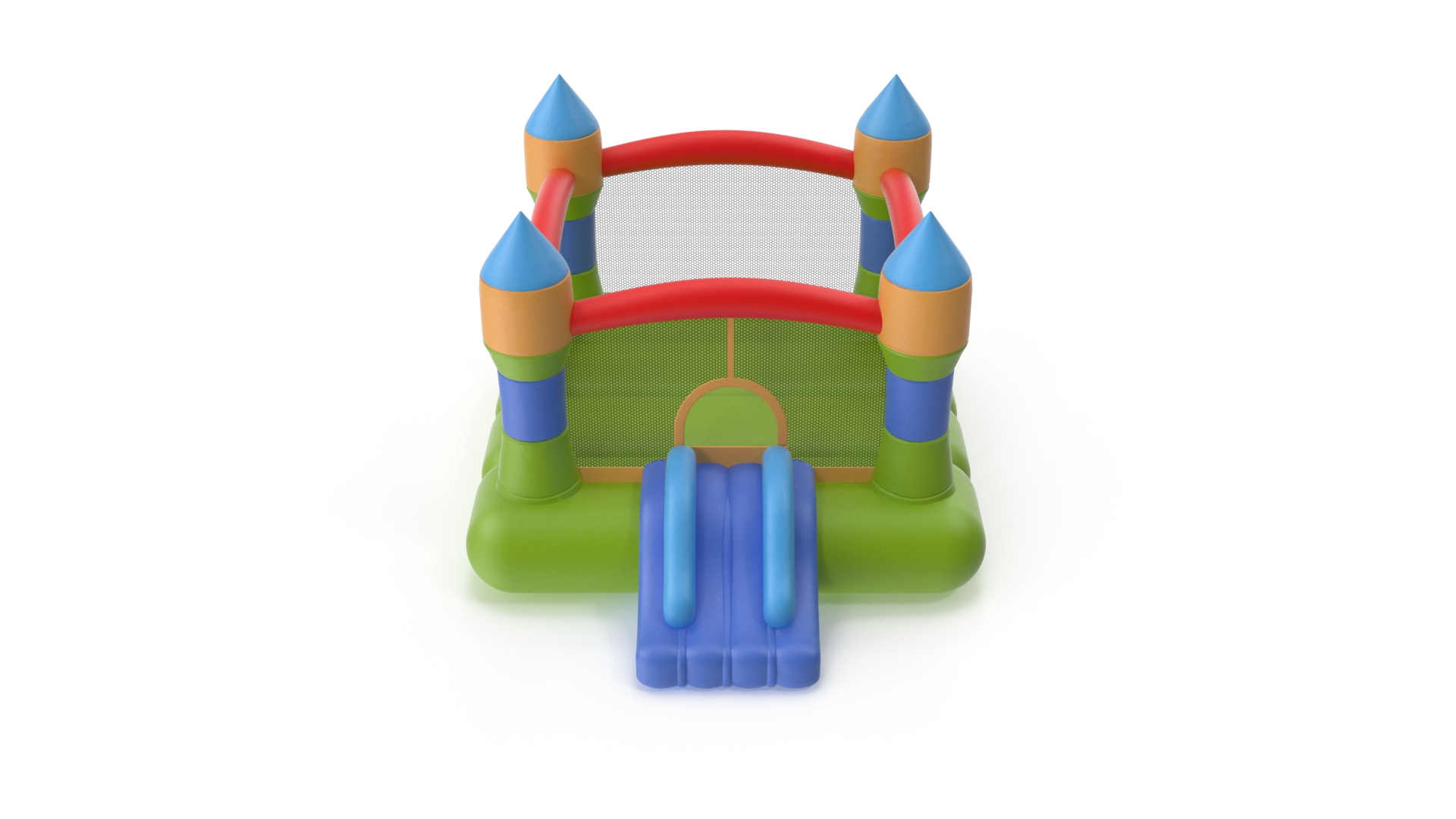Inflatable Bounce House 3D Model - TurboSquid 2022192