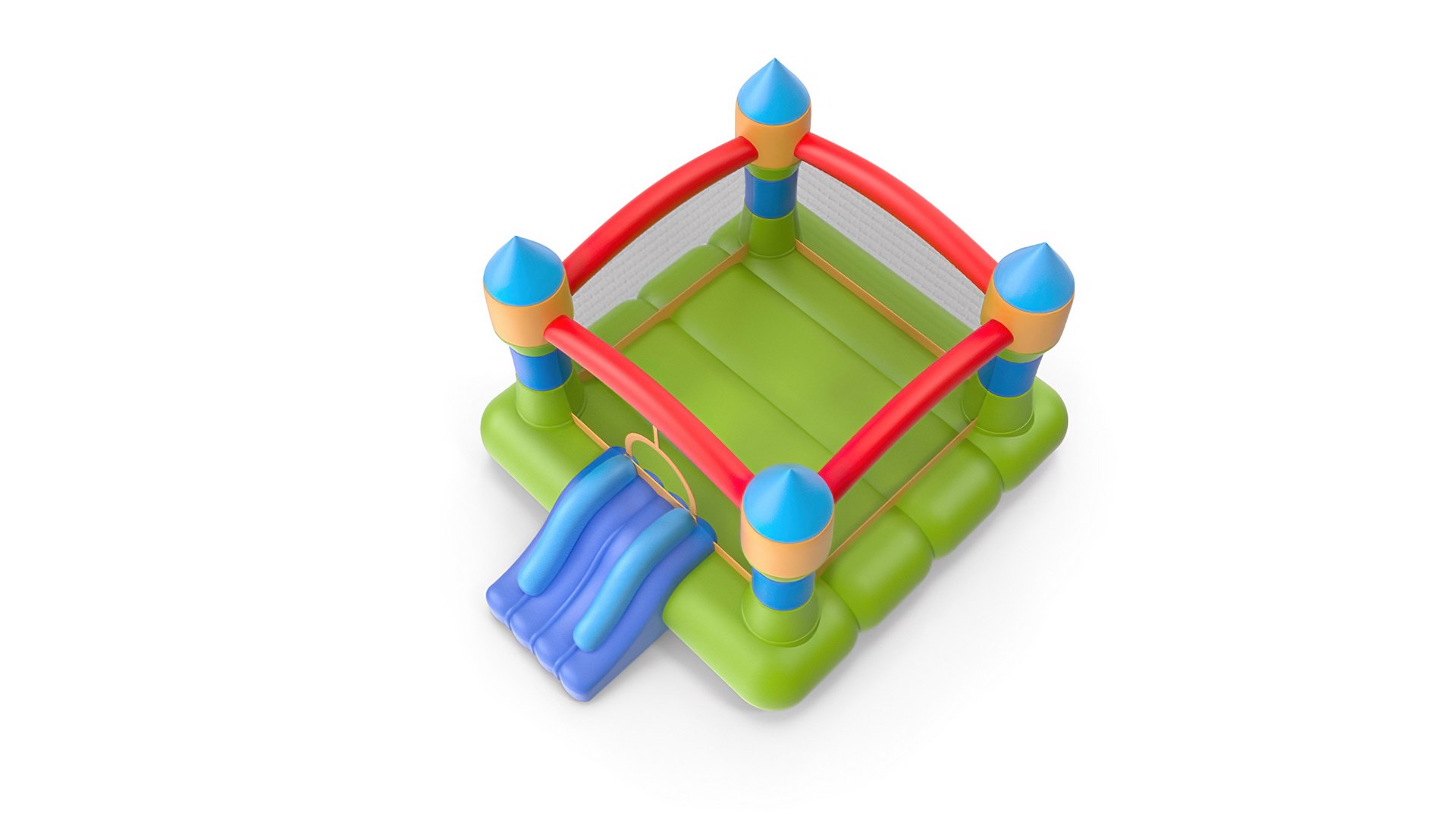 Inflatable Bounce House 3D Model - TurboSquid 2022192