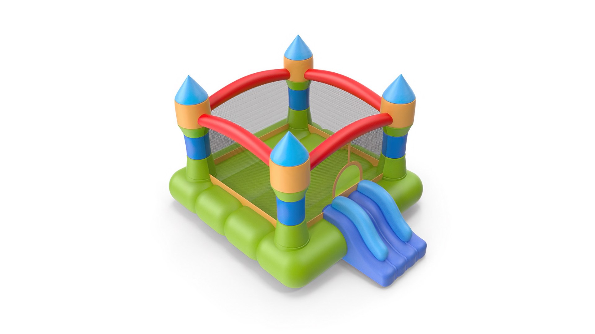 Inflatable Bounce House 3D Model - TurboSquid 2022192
