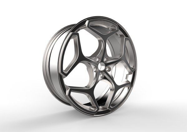 3d car wheel