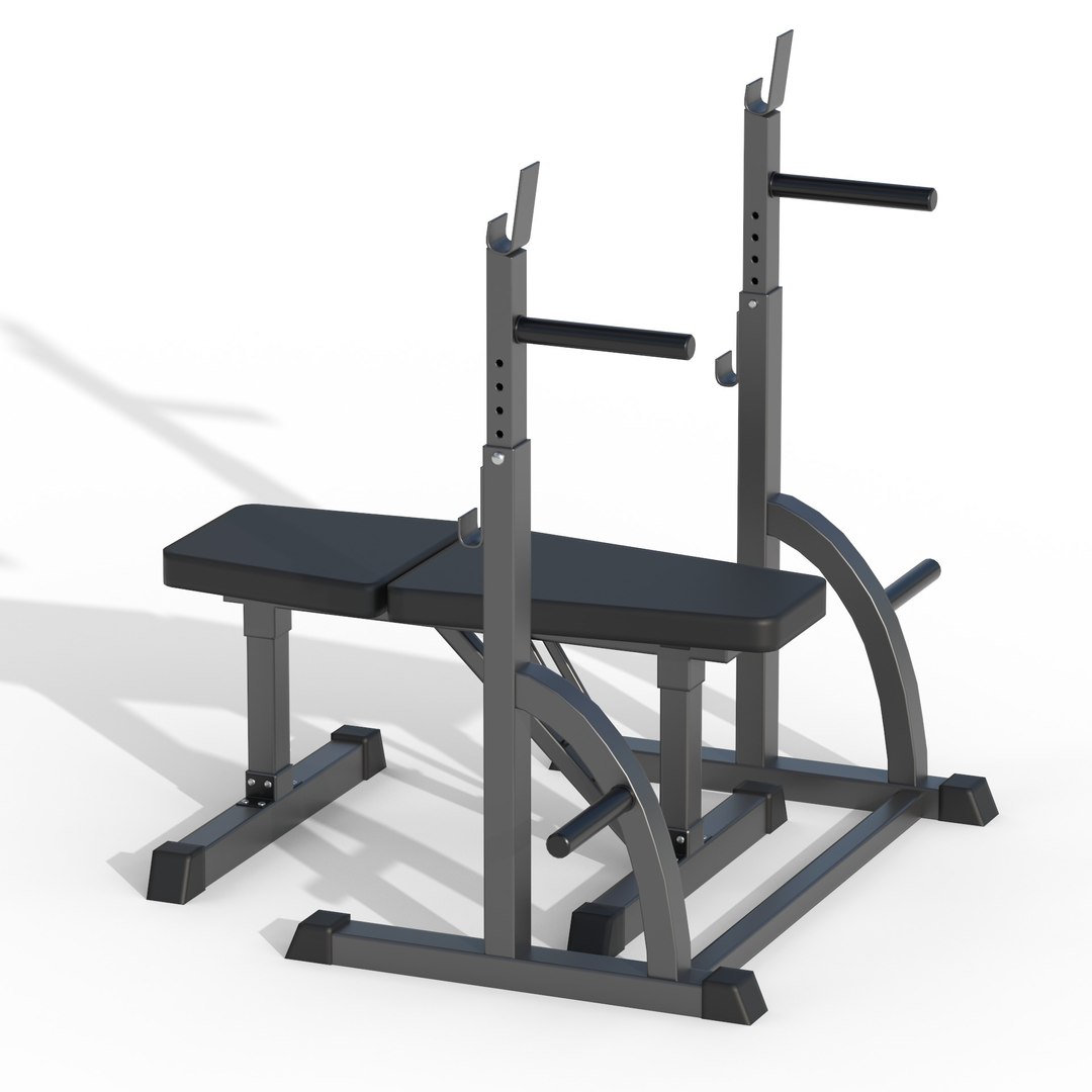 3D Model Bench Press - TurboSquid 2151428