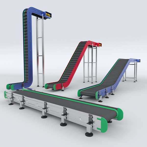 Animated Conveyor Belt 3D Models for Download | TurboSquid