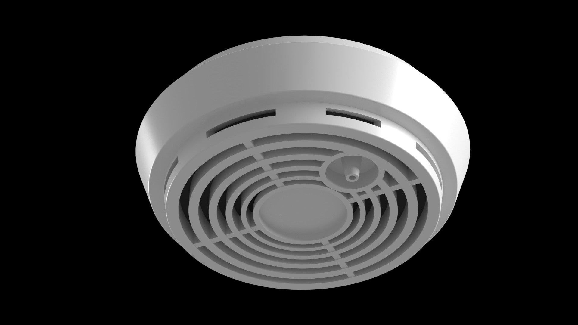 Ceiling Smoke Sensor 3D Model - TurboSquid 2008683